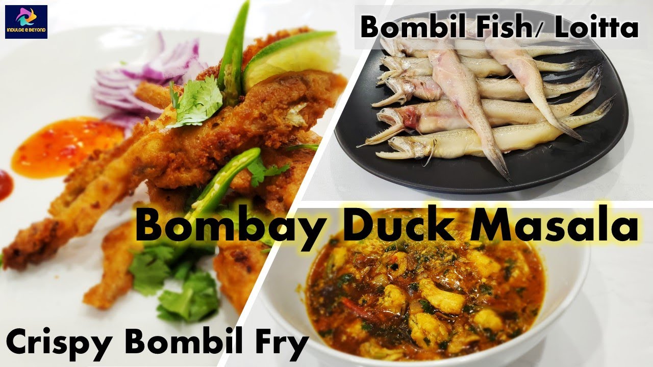 World Famous Bombay Duck Fish Fry | Loitta Fry | Bombil Curry in Spicy ...