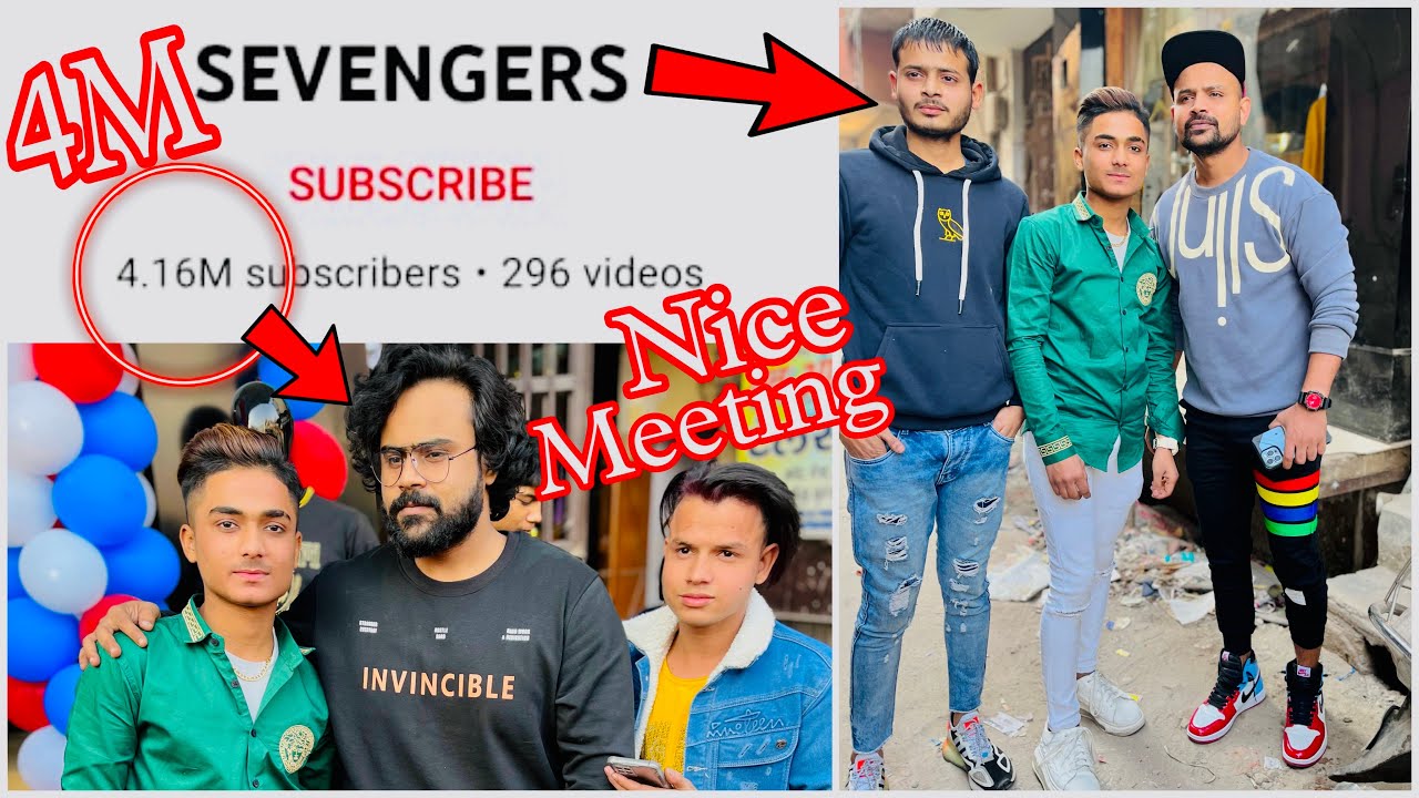 4M Subscribers Celebration of @sevengersofficial 😍 || - YouTube
