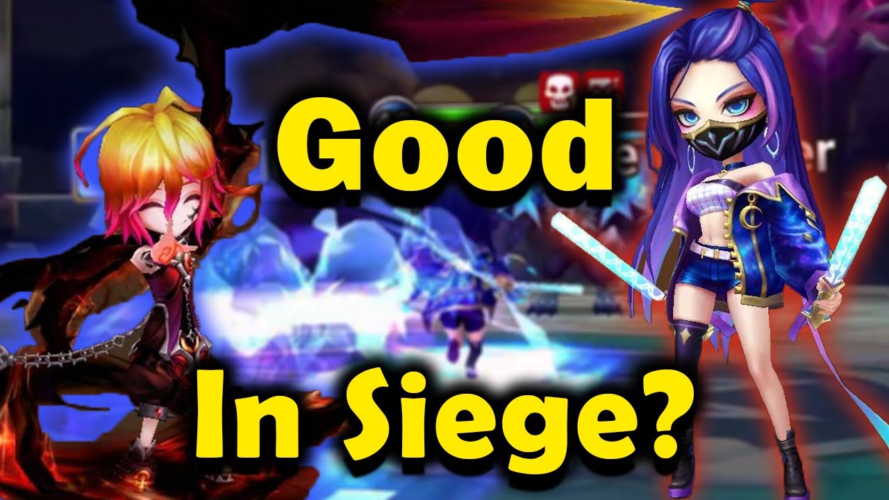 Ren & Stella Enter Siege! #summonerswar - YouTube