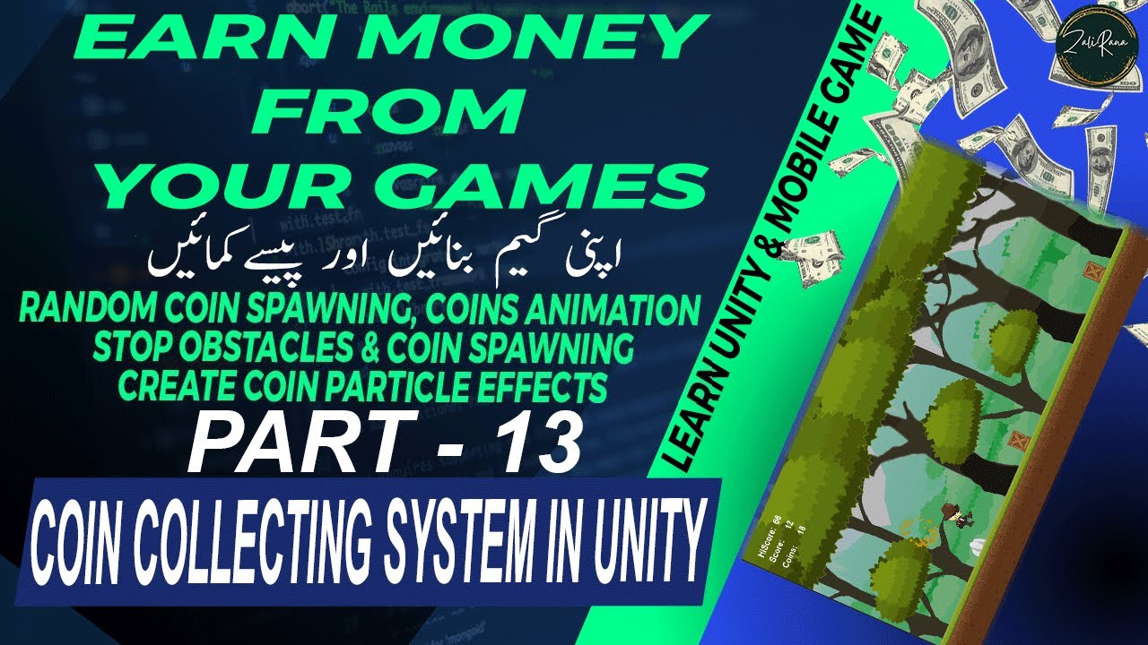 Coin Collecting in Unity in an Easy Way (Complete Video) | Earn Money ...