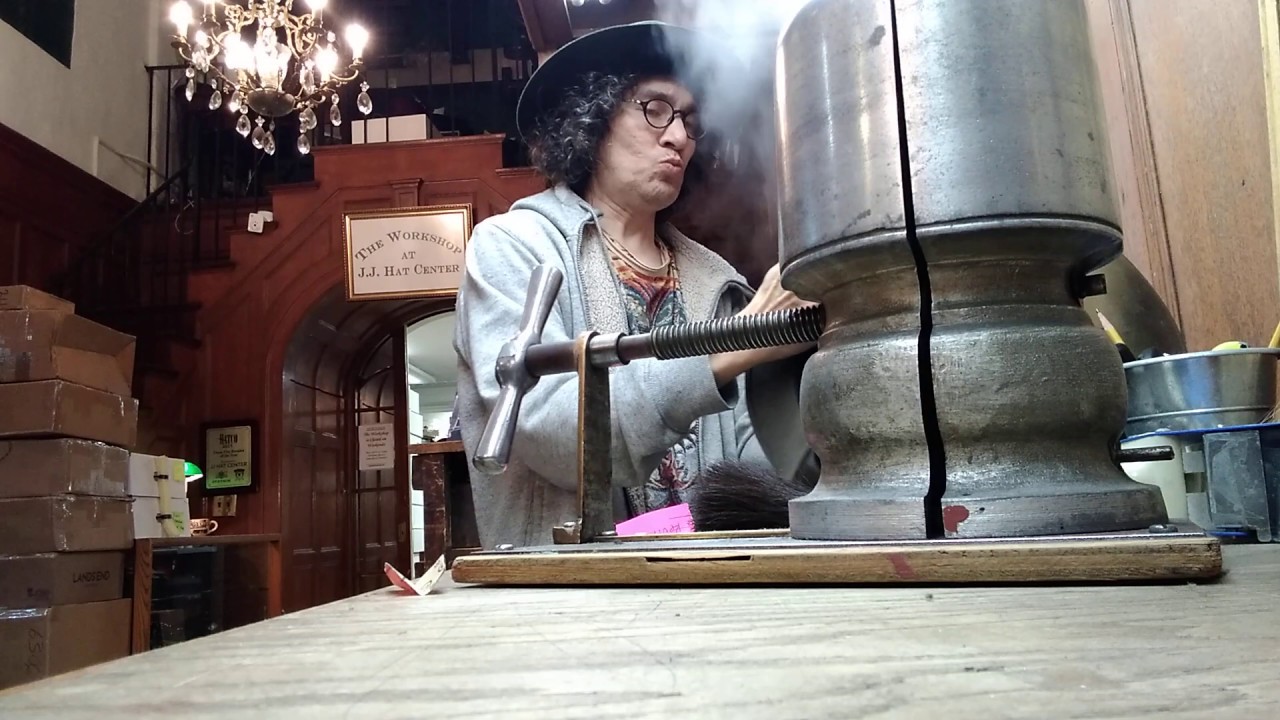 Typical 3 Minute Felt Hat "Steam Up" - YouTube