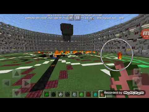 Minecraft PE 3 Headed Ghast Addon - YouTube