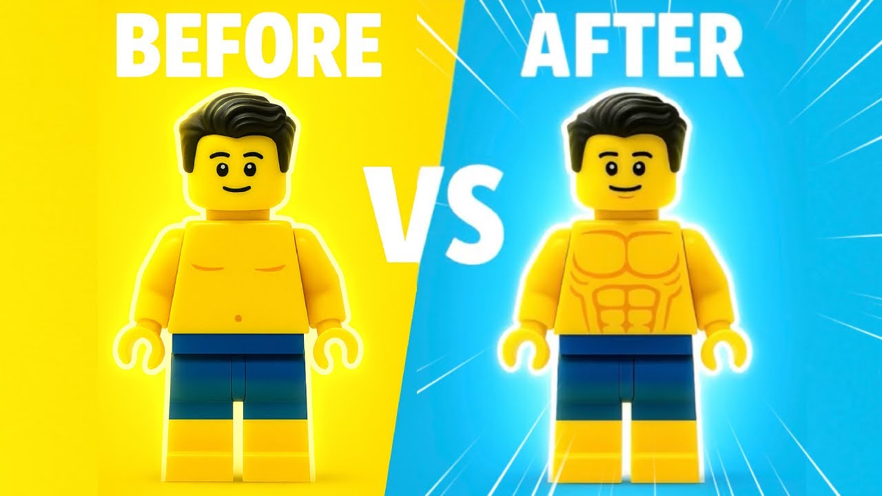 Minifigure Lifting Weights! (Lego Stop Motion) - YouTube