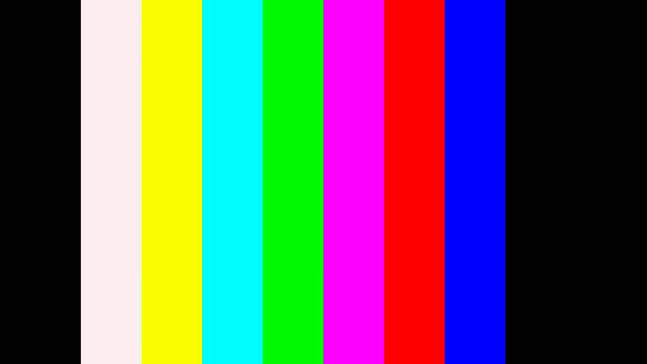 PTV 4 Testcard (EBU Color Bars) - YouTube