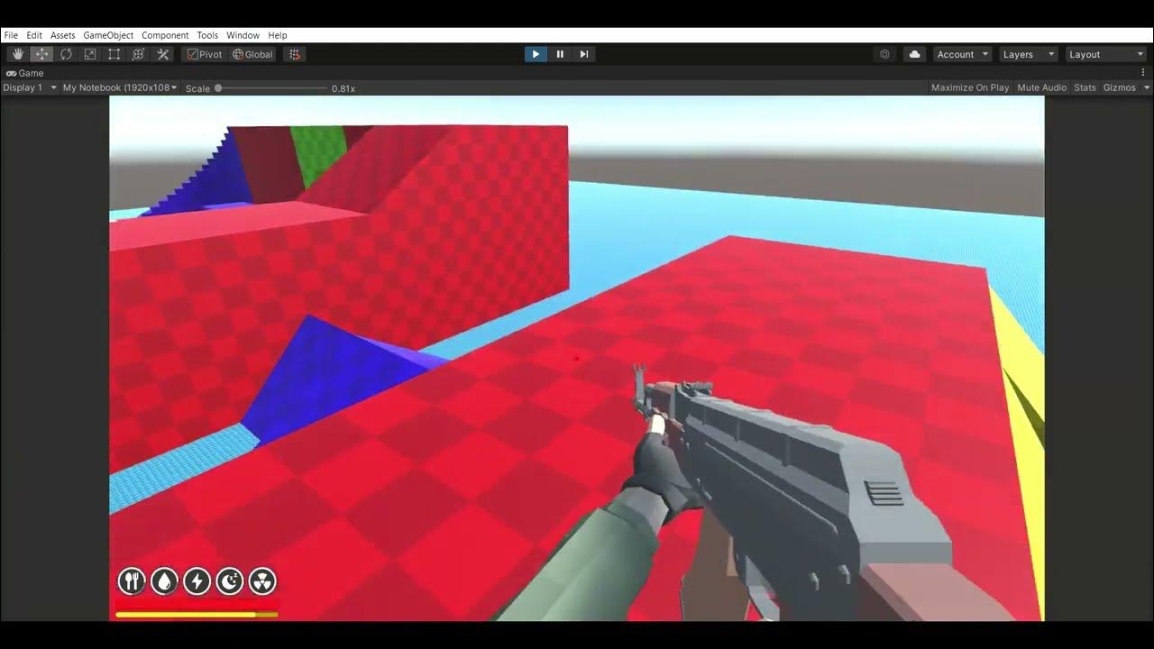 The Survival Game (Devlog 2) - Update Drag And Drop, Add Weapon And Other | Unity - YouTube