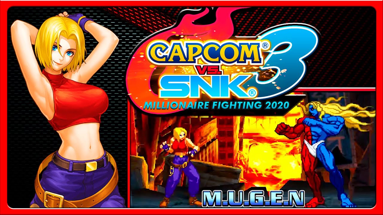 Capcom vs. SNK 3: Millionaire Fighting 2020 - Gameplay with Blue Mary ...