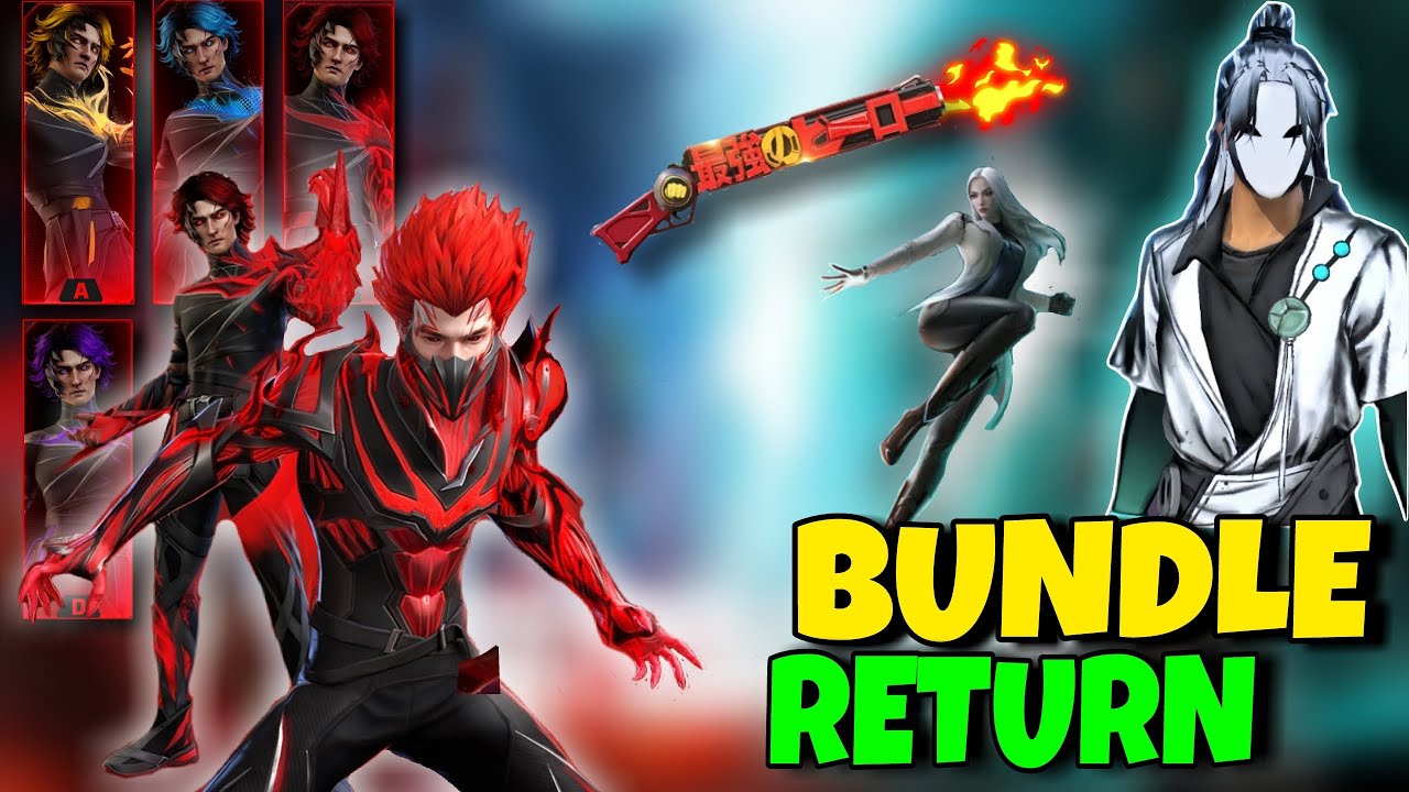 Scorpion Evo Bundle Return in Free Fire 😱| Ink Stroke Bundle Return ...