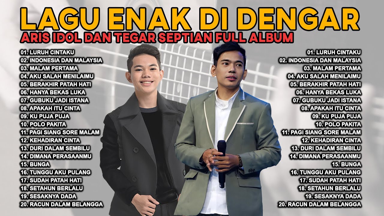 Lagu Pop Indonesia Enak Didengar | Aris Idol, Tegar Septian Full Album ...
