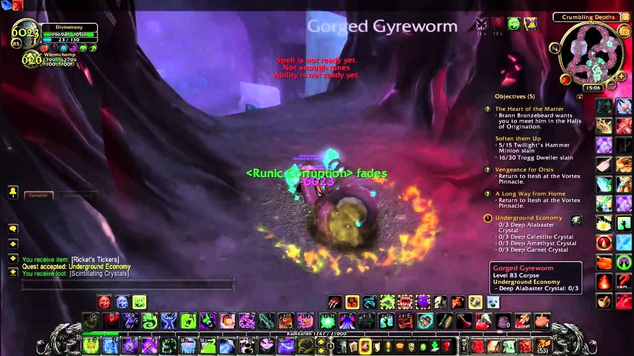 World Of Warcraft Cataclysm How To Pets Tiny Shale Spider - YouTube