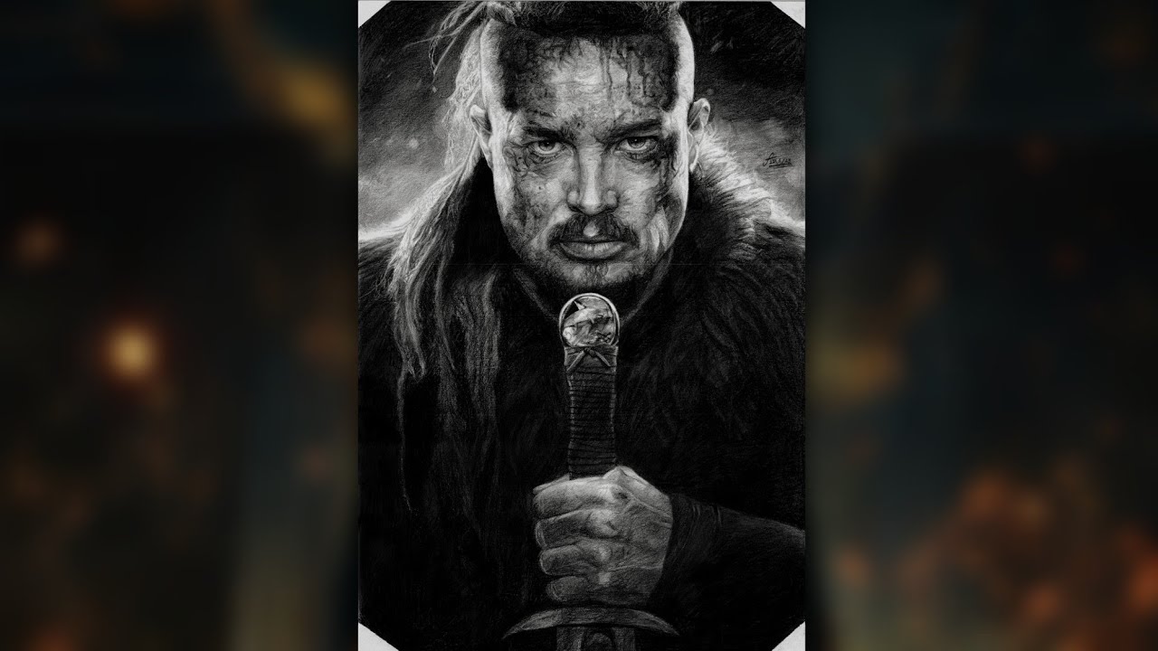 Drawing Uhtred of Bebbanburg from The Last Kingdom using Graphite ...