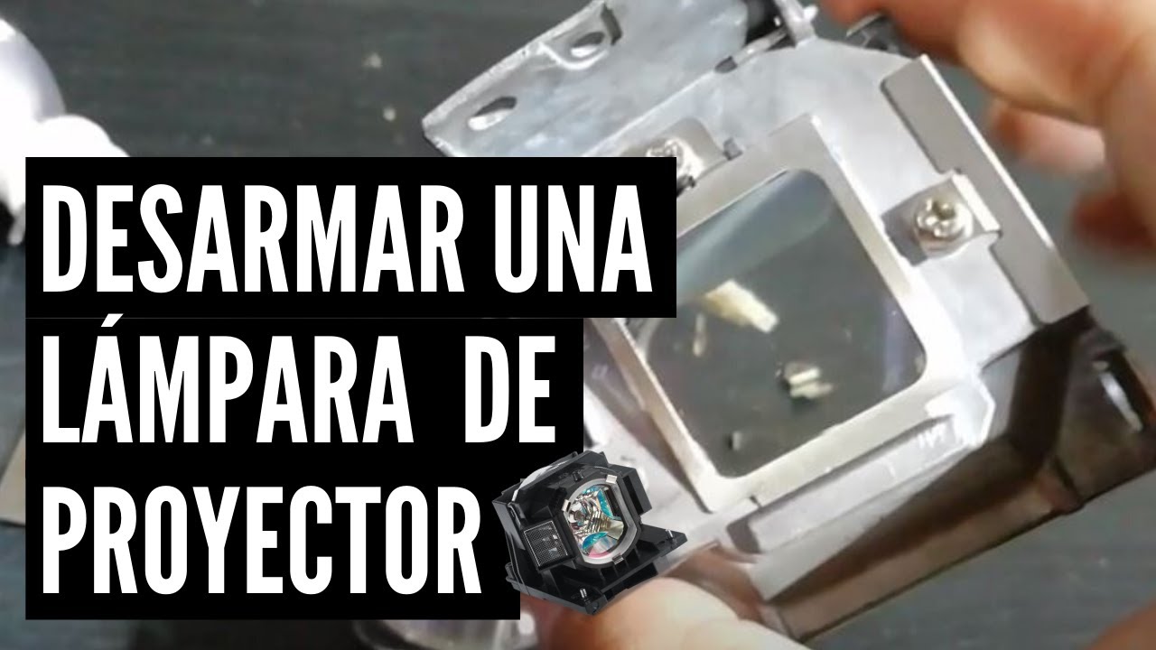 Las partes de una lámpara para proyector - YouTube