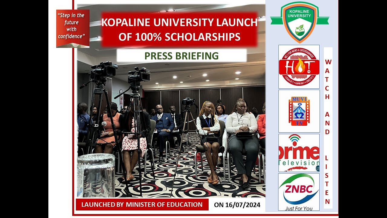 Kopaline University Official Launch of 100% Scholarship Program Media ...