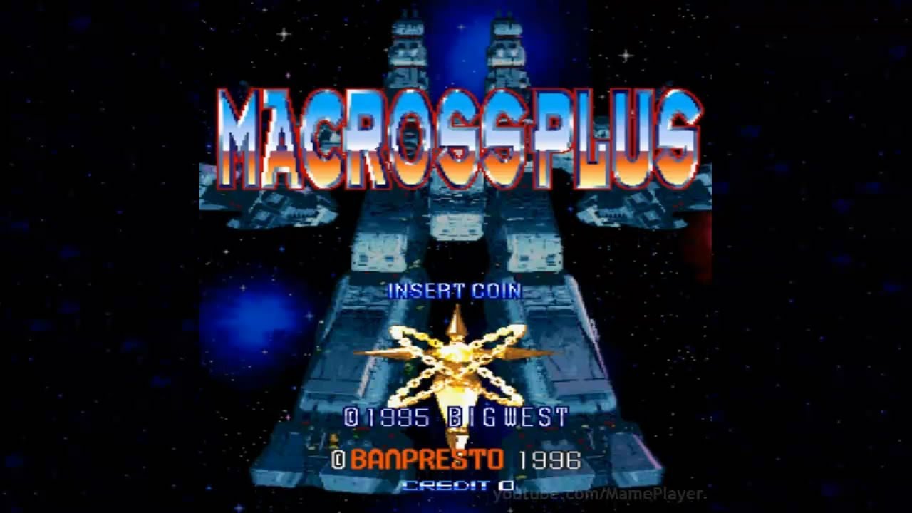 Macross Plus 1996 Banpresto Mame Retro Arcade Games - YouTube