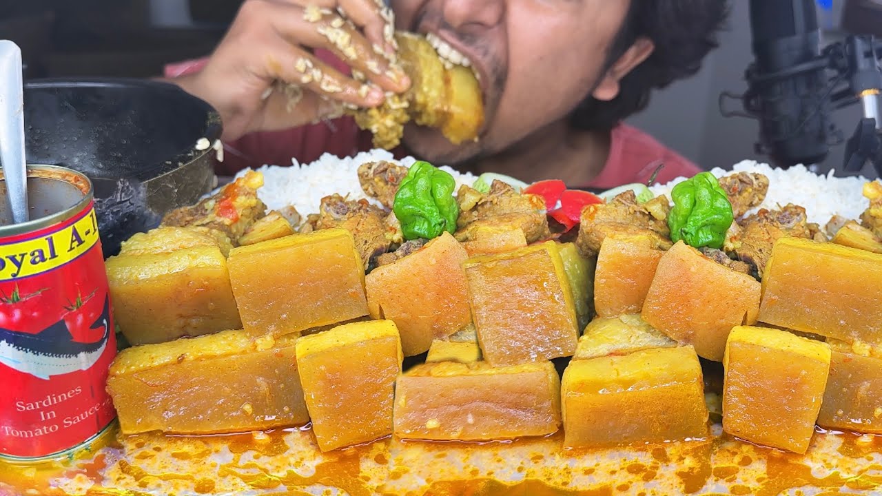 MUKBANG: FATTY BOIL PORK WITH KING CHILLI & RICE EATING CHALLENGE ...