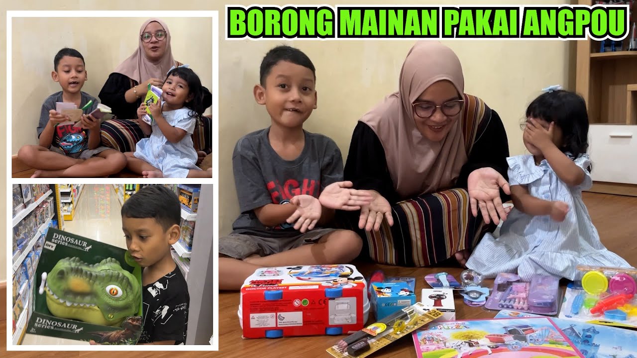 Borong Mainan di Mr. DIY Pakai Uang Angpou Lebaran - YouTube