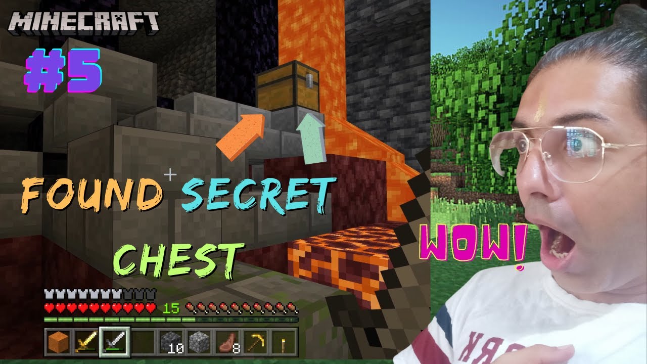 Found Secret Cave & CHEST!!😱😱🤯🤯🤑🤑🔥🔥 | Minecraft Gameplay #5 | Minecraft ...