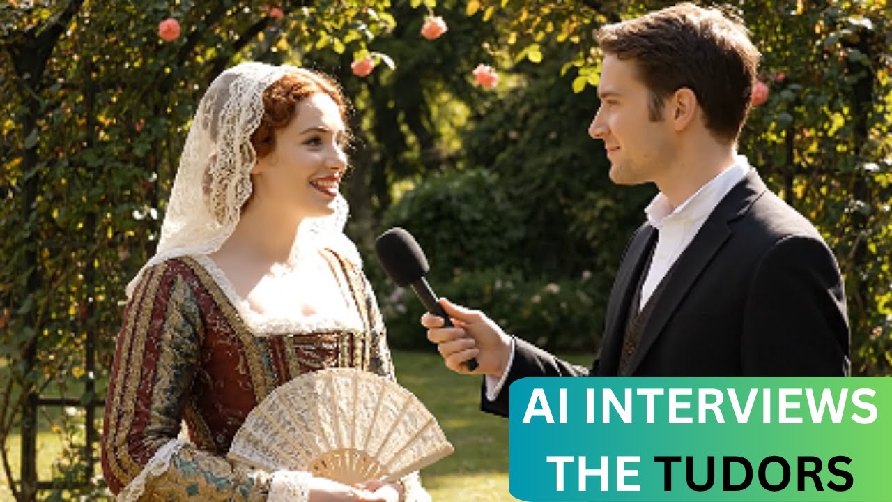 AI asks the Tudors what life was like - YouTube