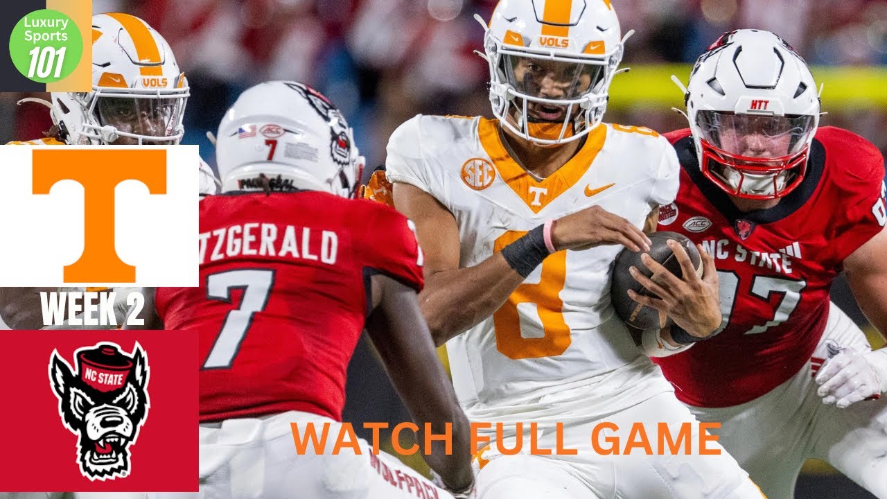 Tennessee vs NC State FULL GAME Replay| College Football Game - YouTube