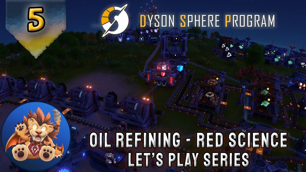 Dyson Sphere Program - Prisms - Oil Refining - Hydrogen - Red Science ...