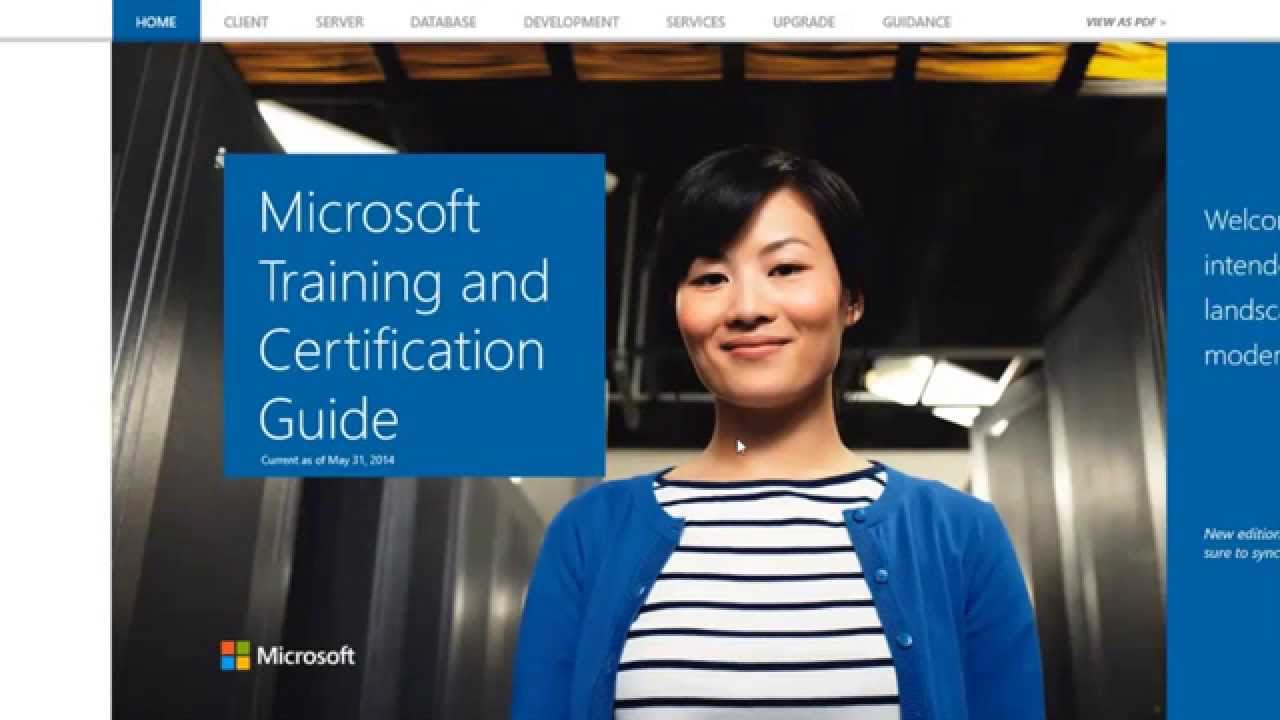 Microsoft Certification Guide- Microsoft Store - YouTube