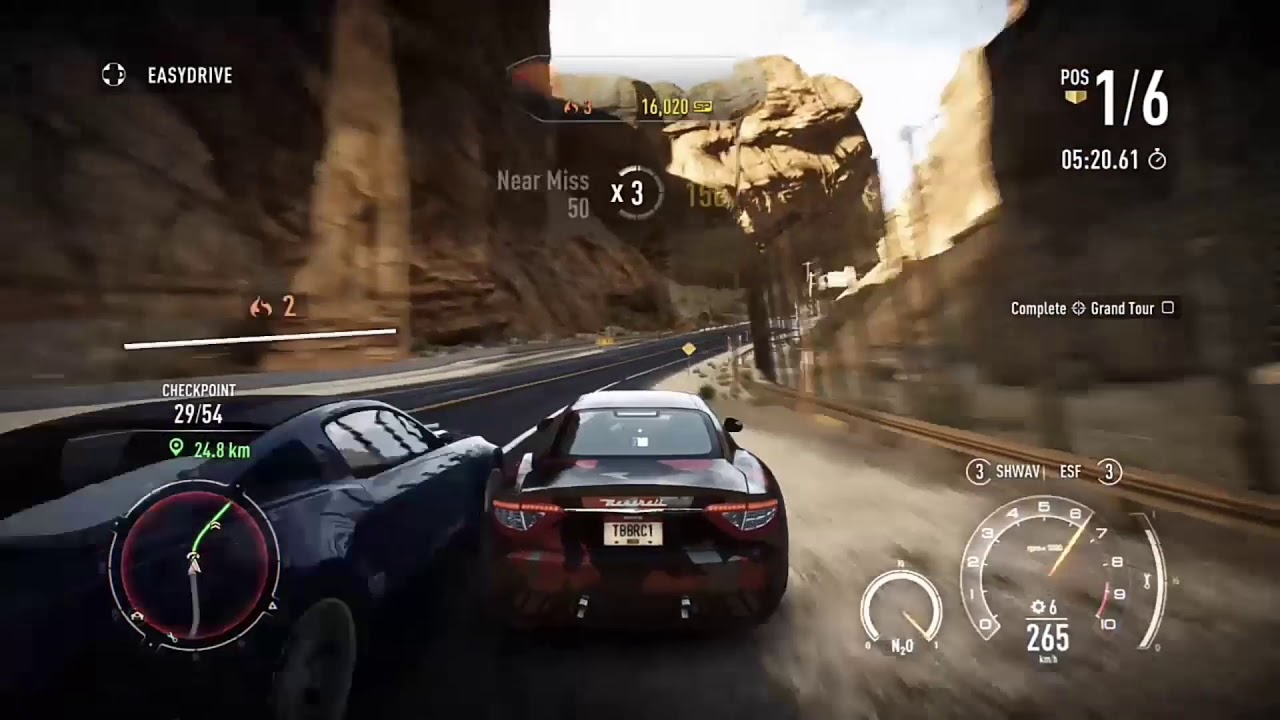 Need for speed rivals busted , fully upgraded Maserati GT Stradale ...