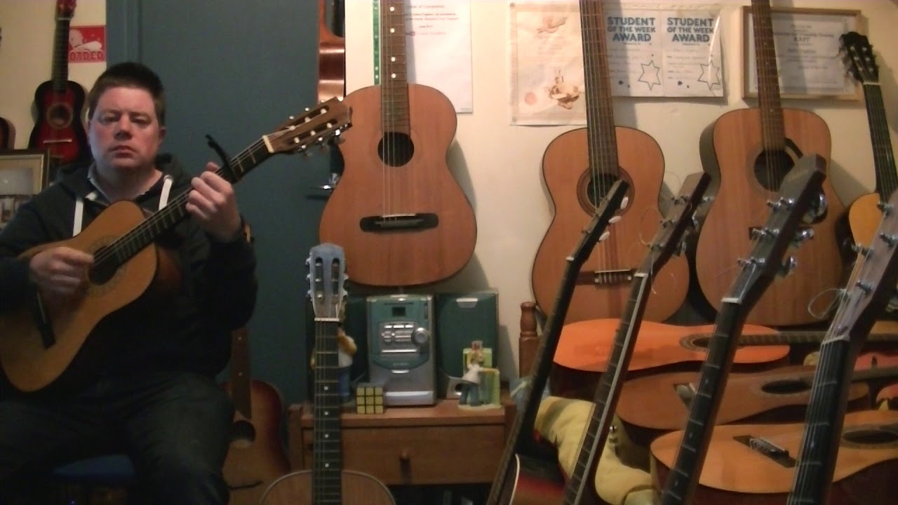 Jimmy Crowley: "The Pool Song" (small classical guitar cover) - YouTube