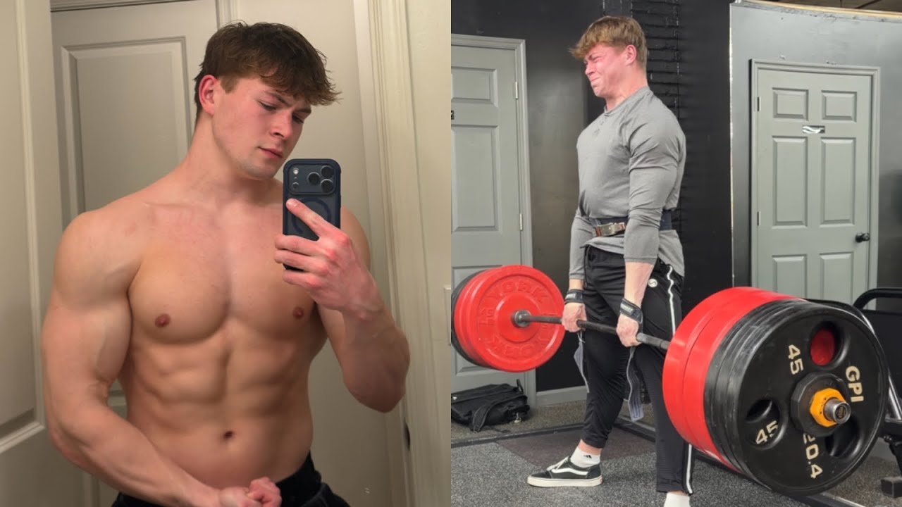500lbs deadlift @200lb bw OFFSEASON LIFT - YouTube