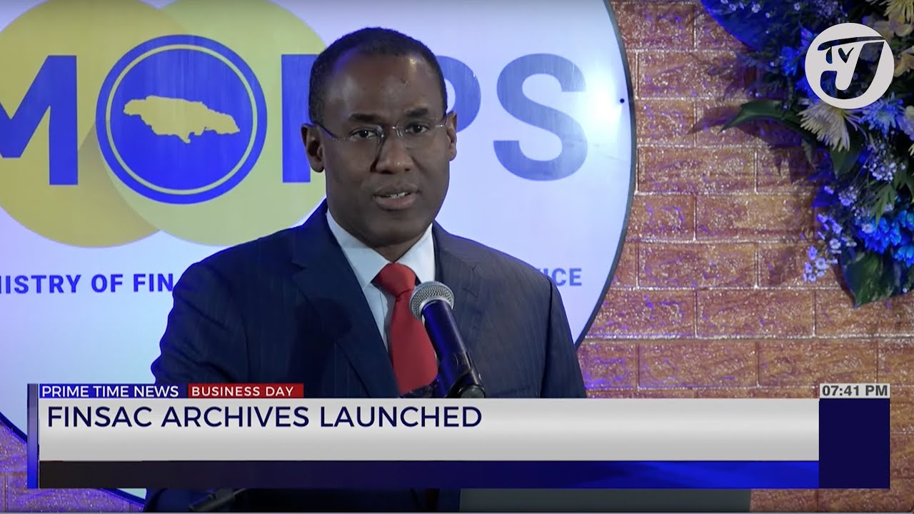 FINSAC Archives Launched | TVJ Business Day - YouTube