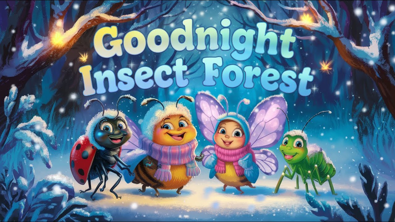 Goodnight Insect Forest: A Soothing Bedtime Story For Kids - YouTube