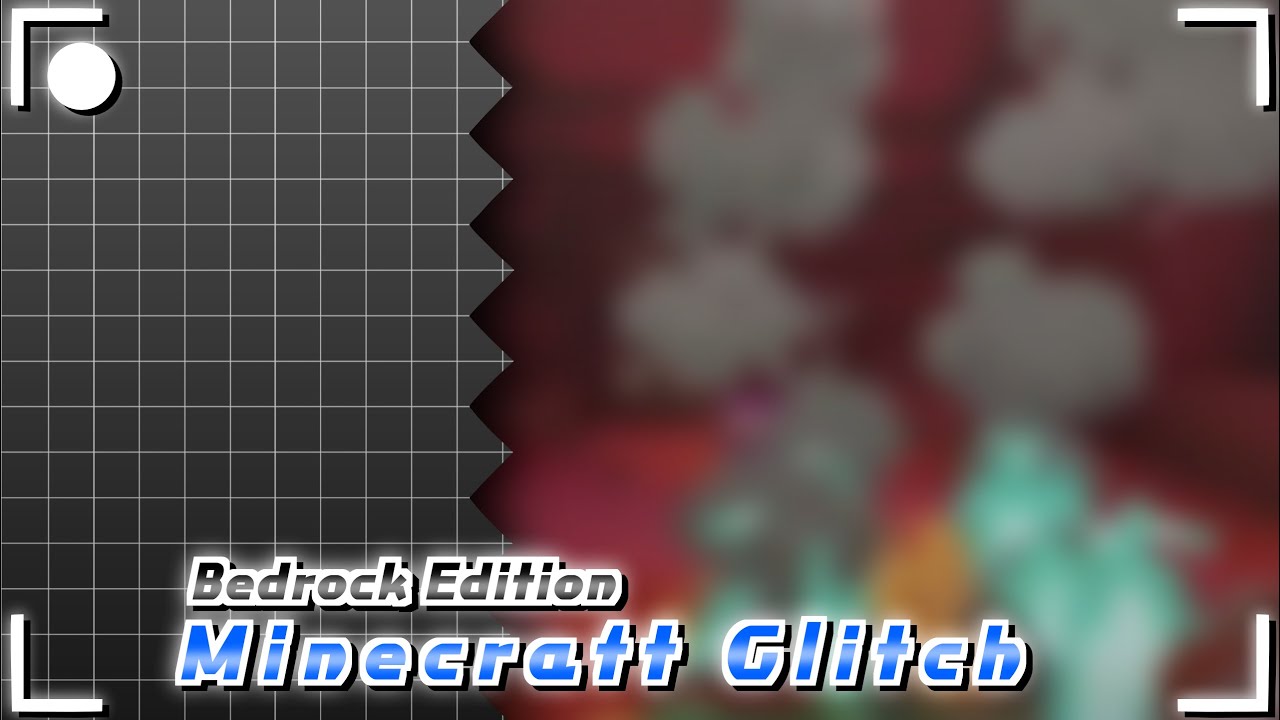 Minecraft Graphical Glitch (Bedrock Edition) - YouTube