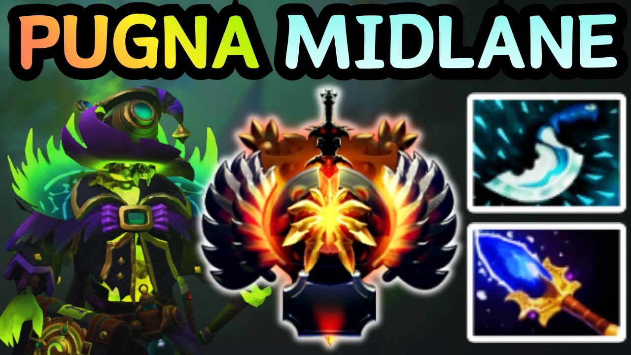 🔥 PUGNA MID — LIFE DRAIN + BLAST = FREE KILLS EVERYWHERE | DOTA 2 ...