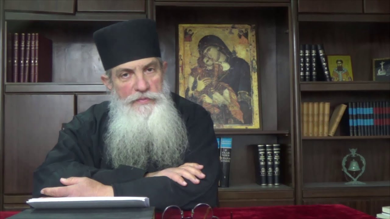 π.Αρσένιος Βλιαγκόφτης- Ο Χριστός μάς δίνει το αυτεξούσιο και το ...