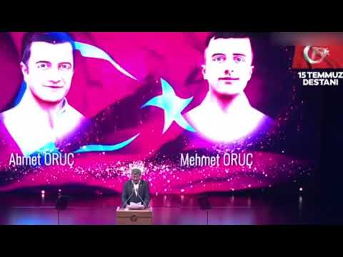 15 Temmuz da İki Oğlunu Şehit Veren Baba Erdoğan'ı Ağlattı