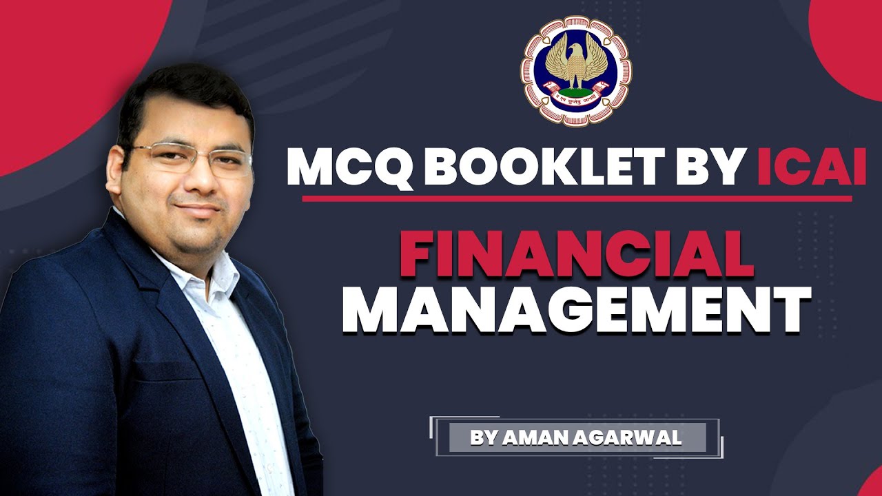 ICAI FM MCQ Booklet Explained 📘 | Must do questions | CA Inter🤔 ...