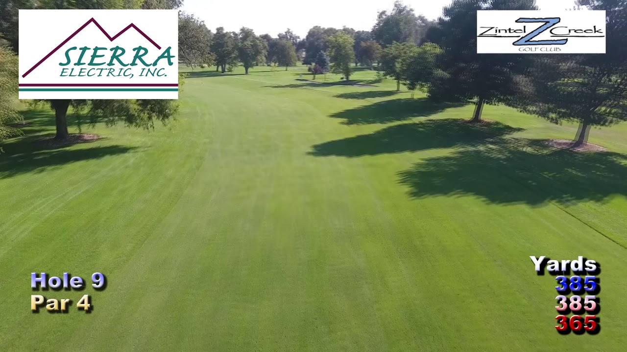 Zintel Creek Golf Club | Hole 9 | Sierra Electric - YouTube