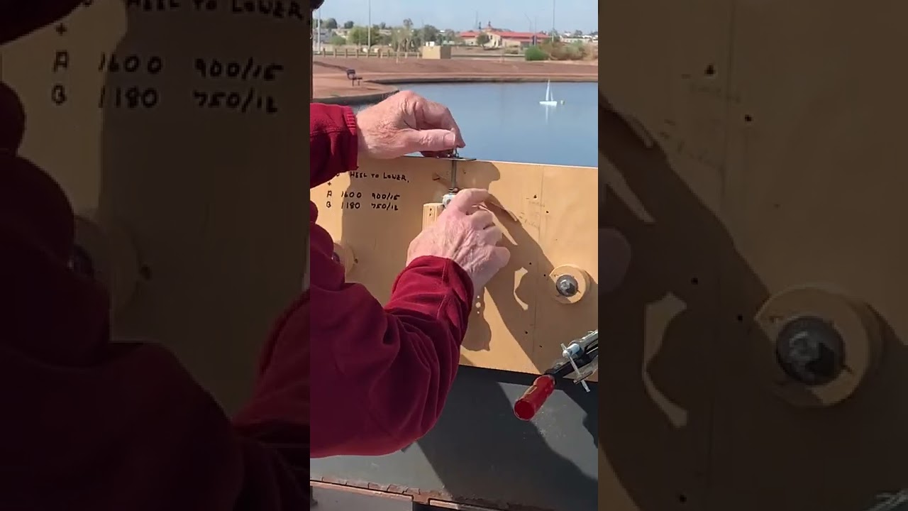 IOM mast bending - YouTube