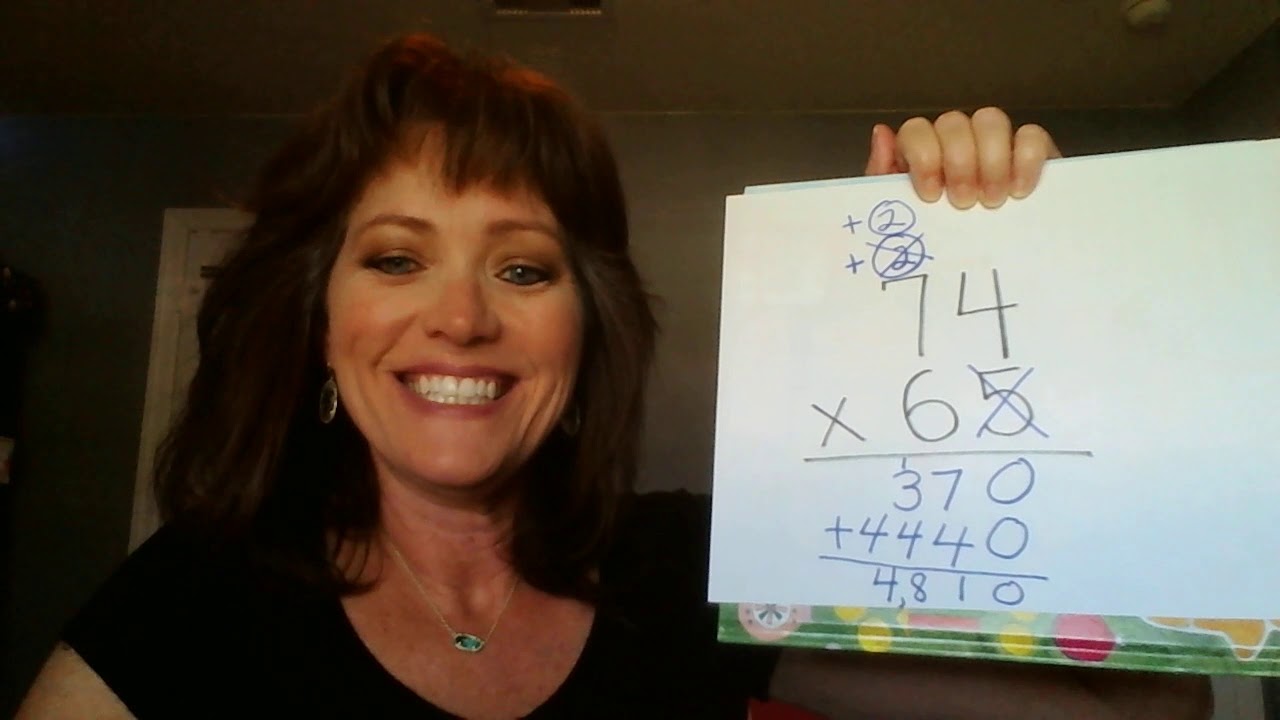 Multiplication - Standard Algorithm - YouTube