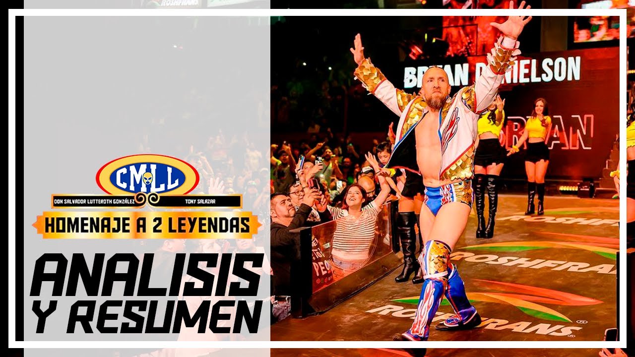 AEW vs CMLL | BRYAN DANIELSON en MEXICO | TRIUNFO TOTAL | RESULTADOS 🔴 ...