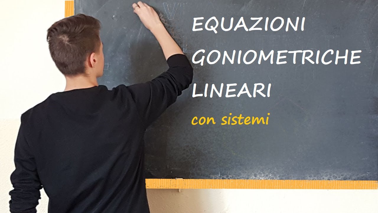 Equazioni lineari con SISTEMI - YouTube