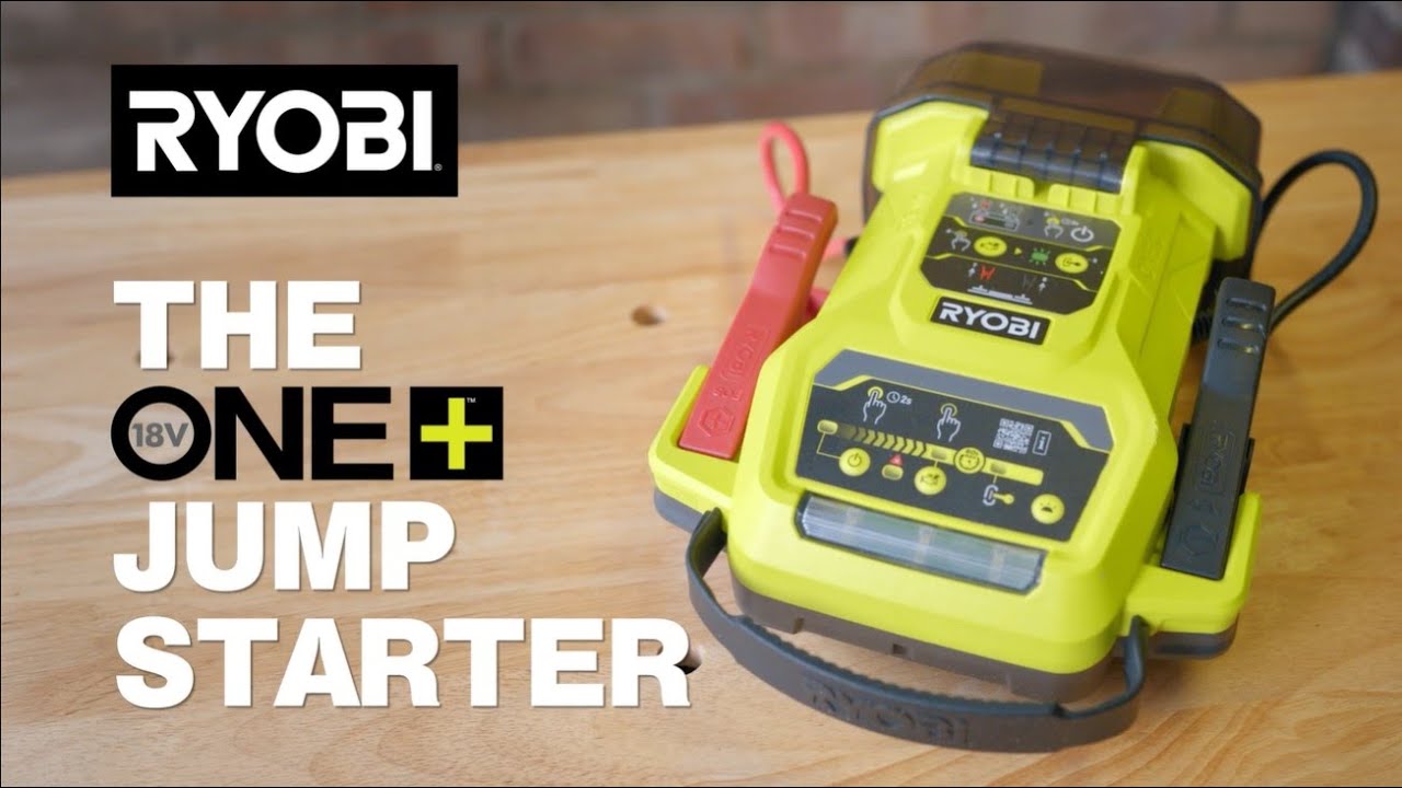 RYOBI® 18V ONE+™ Jump Starter | Always Ready to Go - YouTube