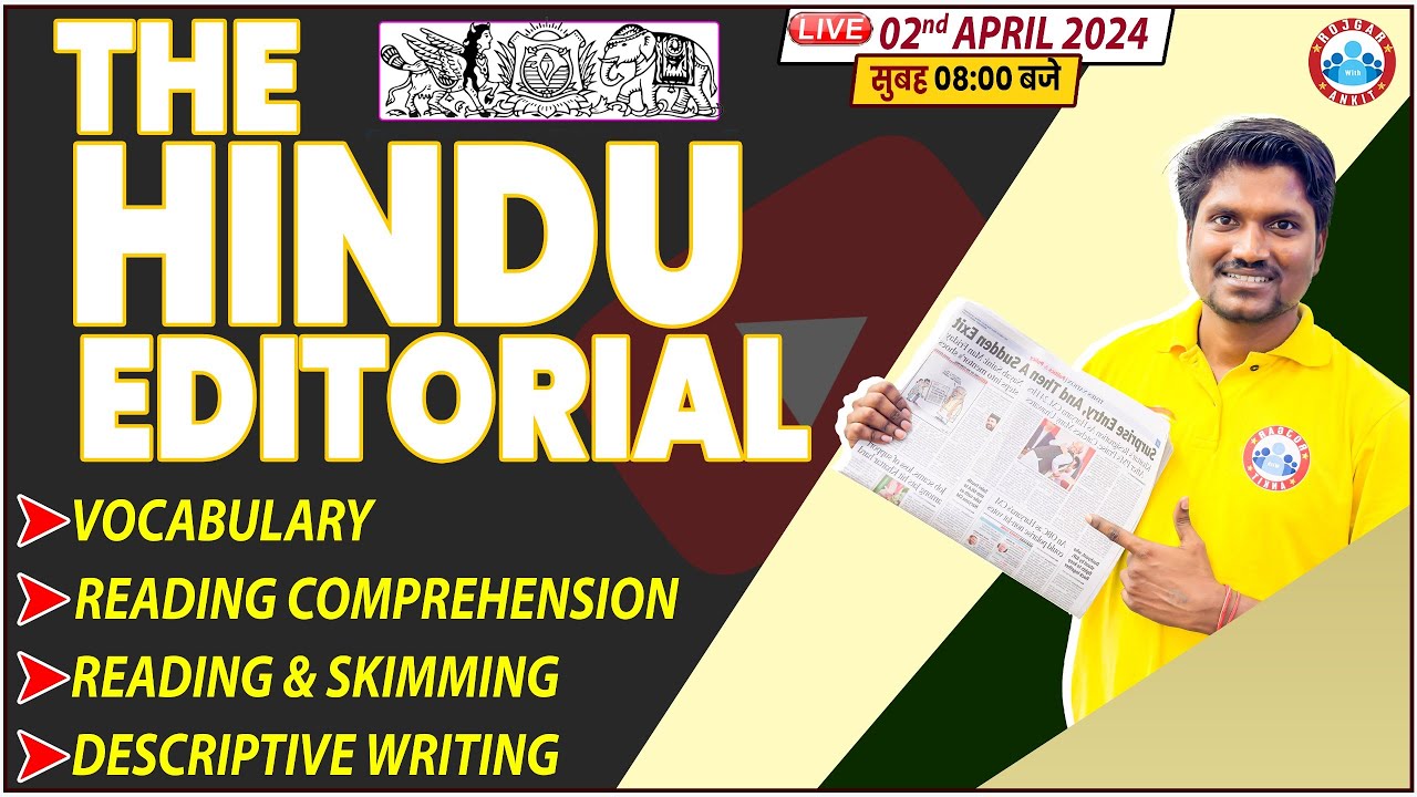 The Hindu Editorial Analysis | 02 April 2024 | Vocab, Grammar, The ...