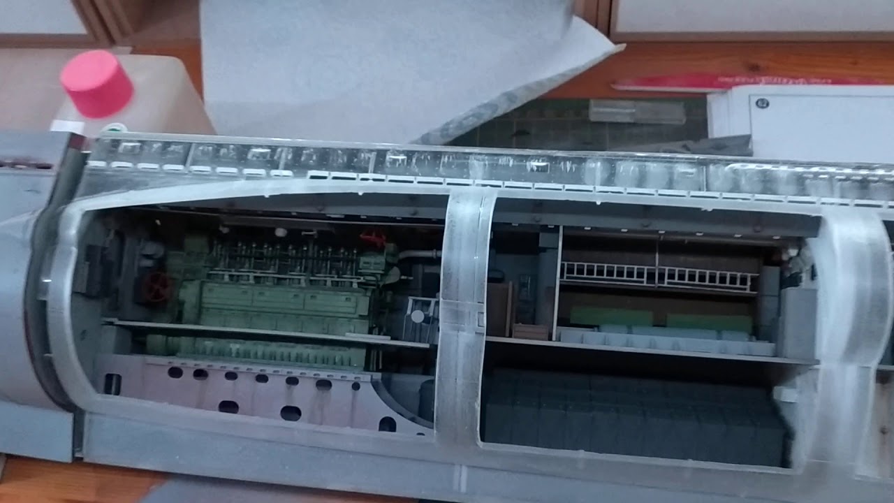 U-boat finished interior - YouTube