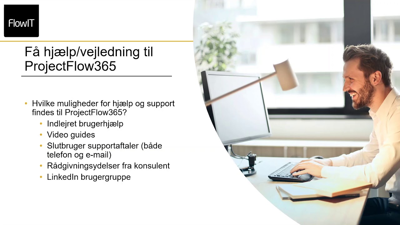 ProjectFlow 365 - hjælp og support til slutbrugere - YouTube