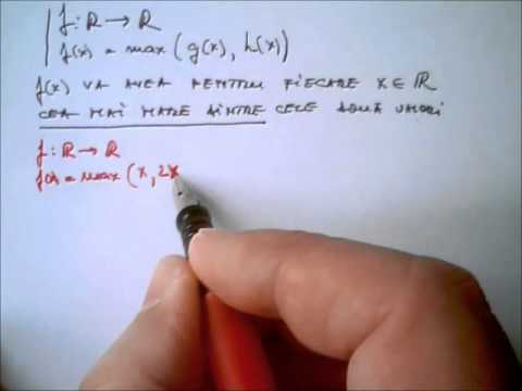 Functia Max(x) - YouTube