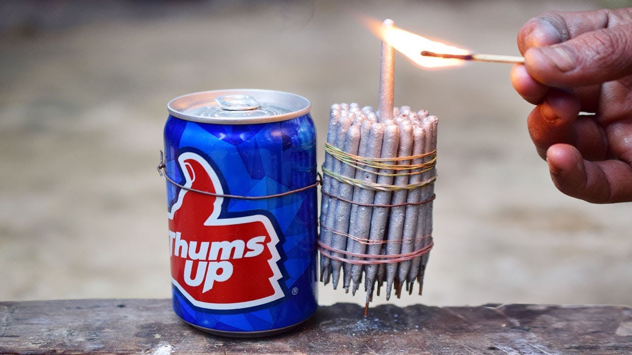 EXPERIMENT SPARKLES BUNDLE VS COLD DRINK CANE - YouTube