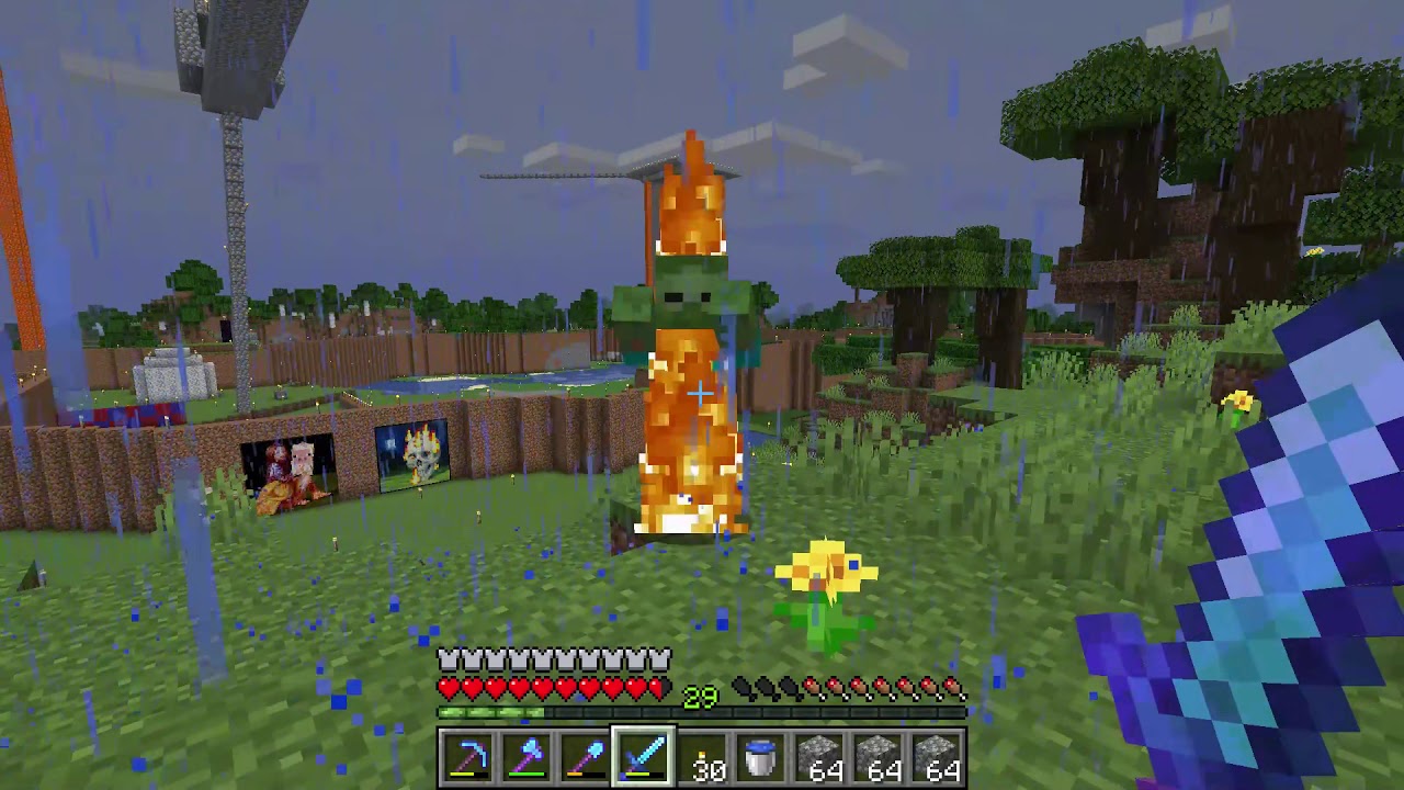 Why the Rain can be scary - Minecraft - YouTube