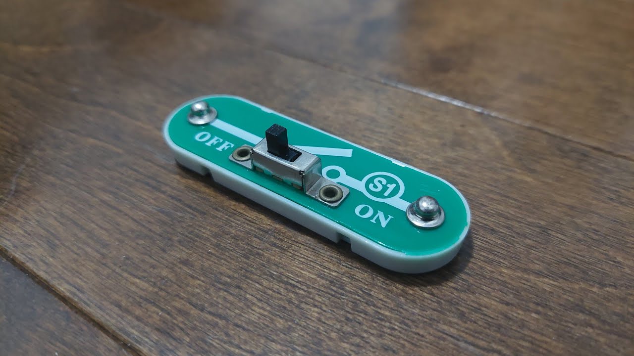Snap Circuits Parts: S1 (Slide Switch) - YouTube