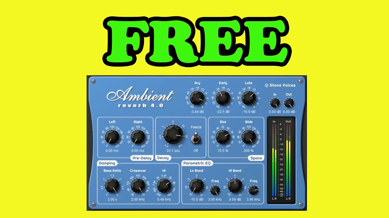 FREE Ambient Reverb by Stone Voices - YouTube