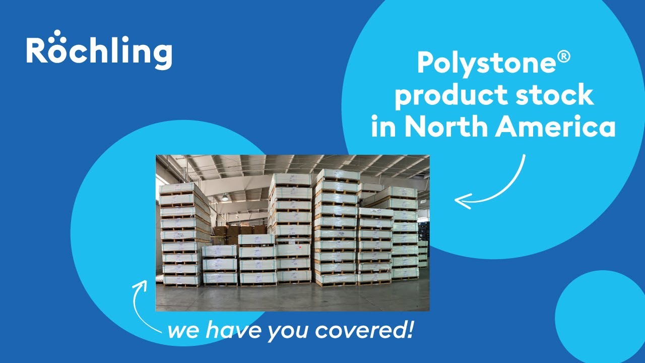 Roechling Polystone® product stock in North America | UHMW-PE, HDPE ...