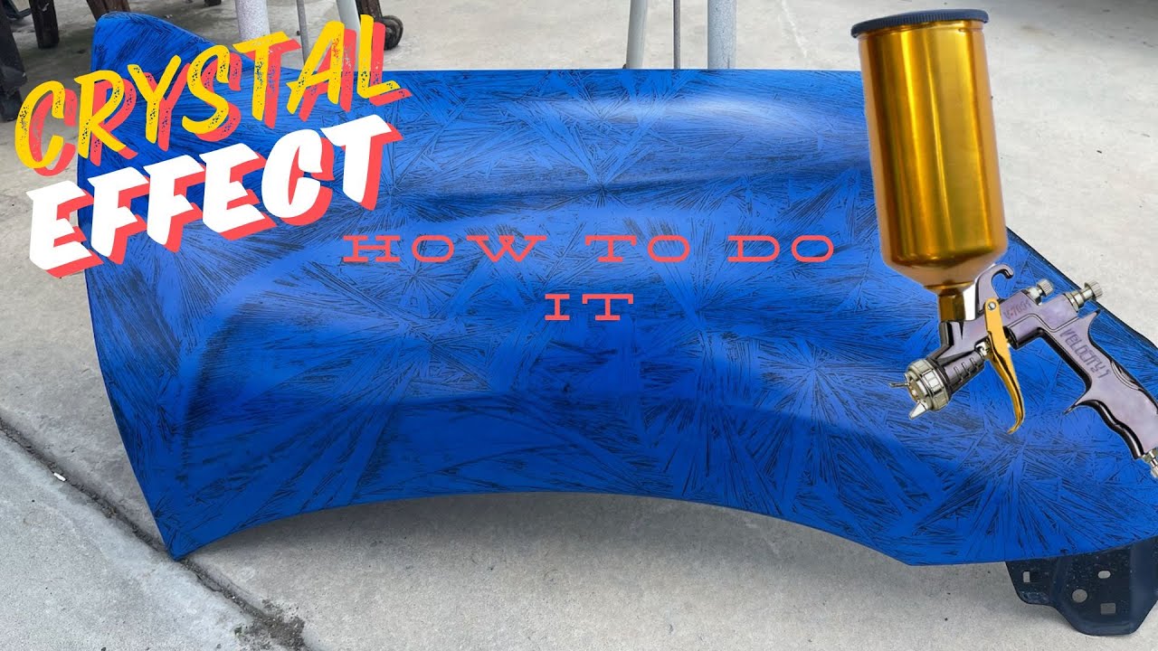 Tutorial How to Make Crystal fx - Crystal pattern painting method ...